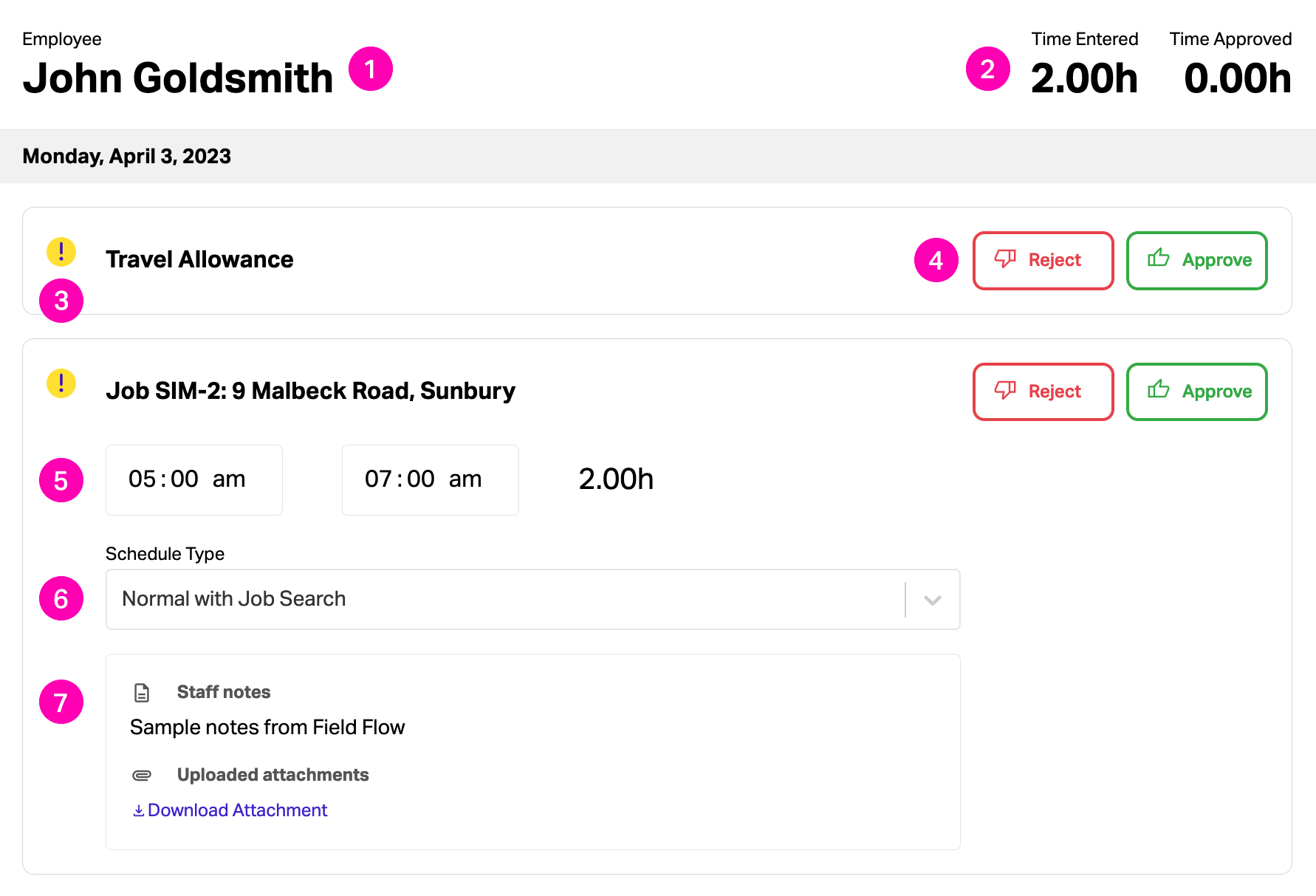Approving Timesheets - Remote Flow Help